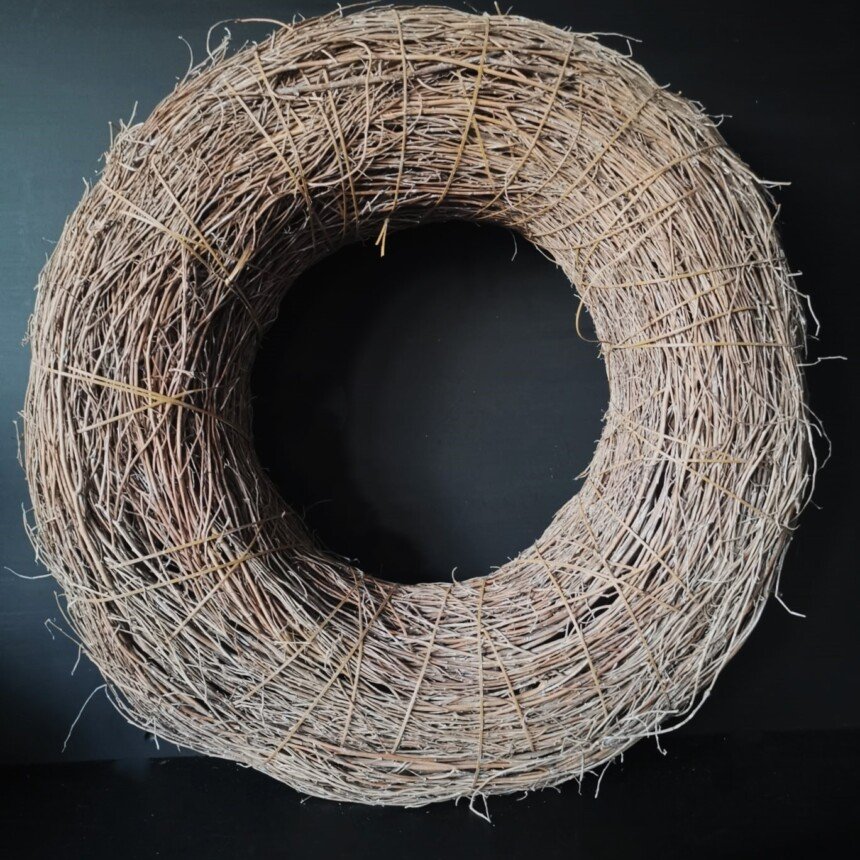 Krans met mos en takken 40 » Betaalbare & Sfeervolle Woondecoratie